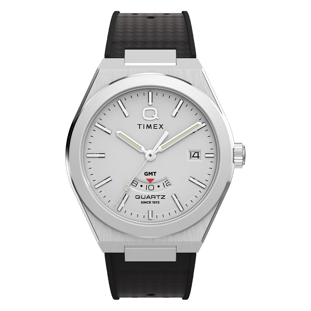 Q Timex Continental Gmt 39mm Leather Band – Timex Philippines