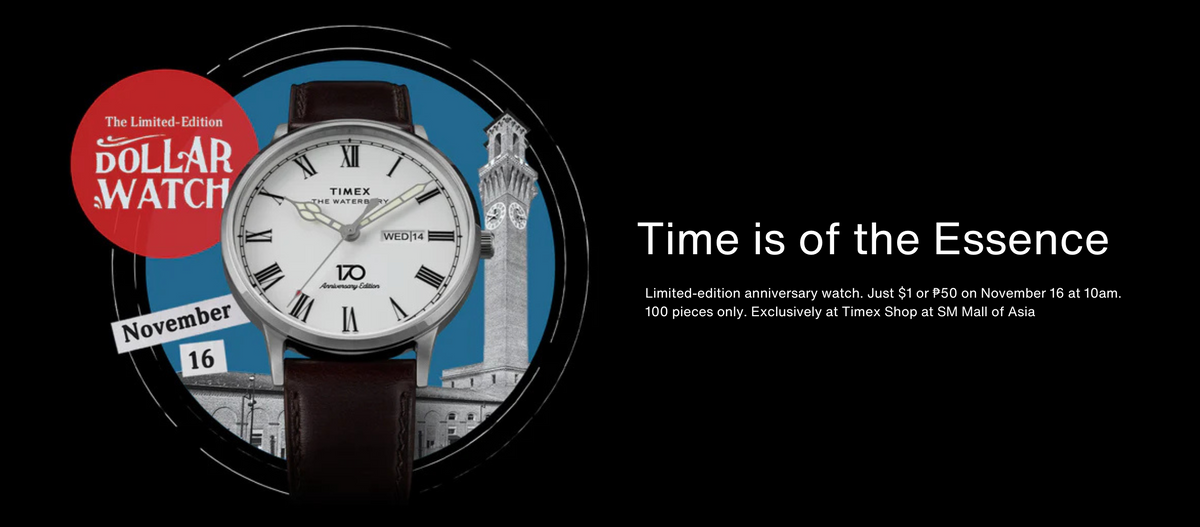 Timex Philippines Cash on Delivery Service