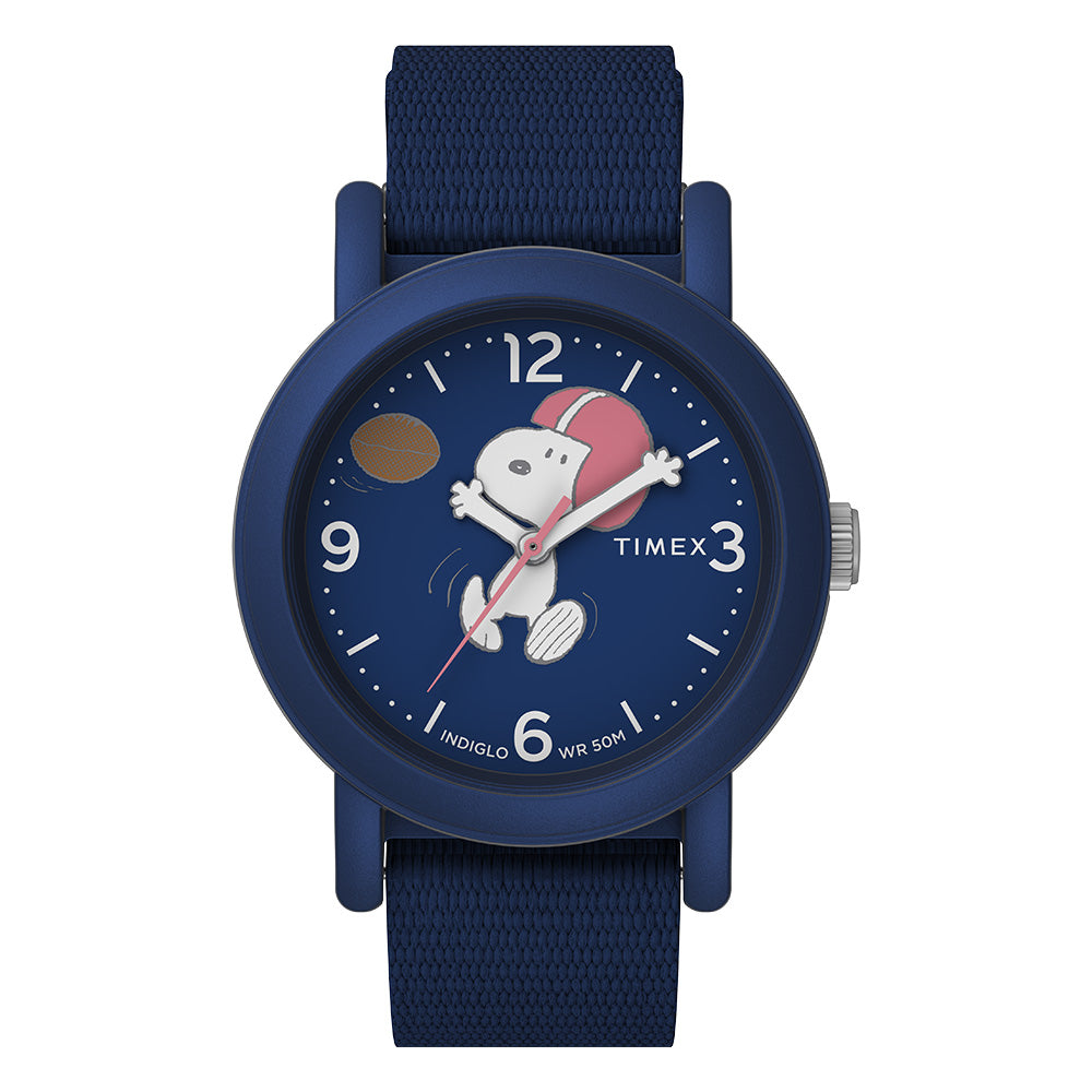Peanuts 3-Hand 40mm Fabric Band – Timex Philippines