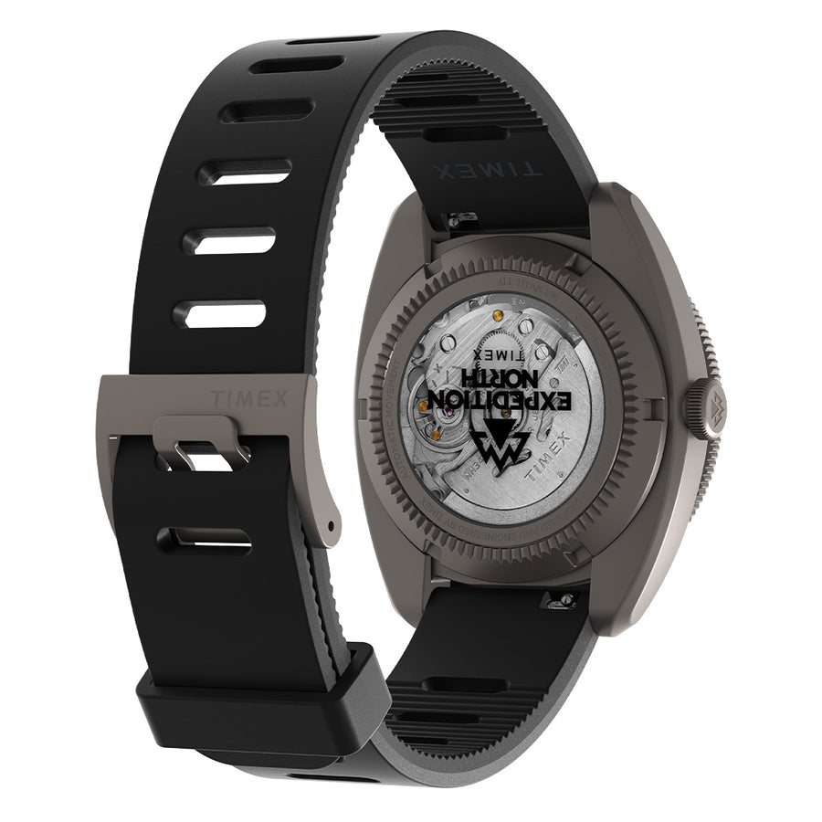 Expedition North Titanium Automatic GMT 41mm Silicone Band – Timex ...