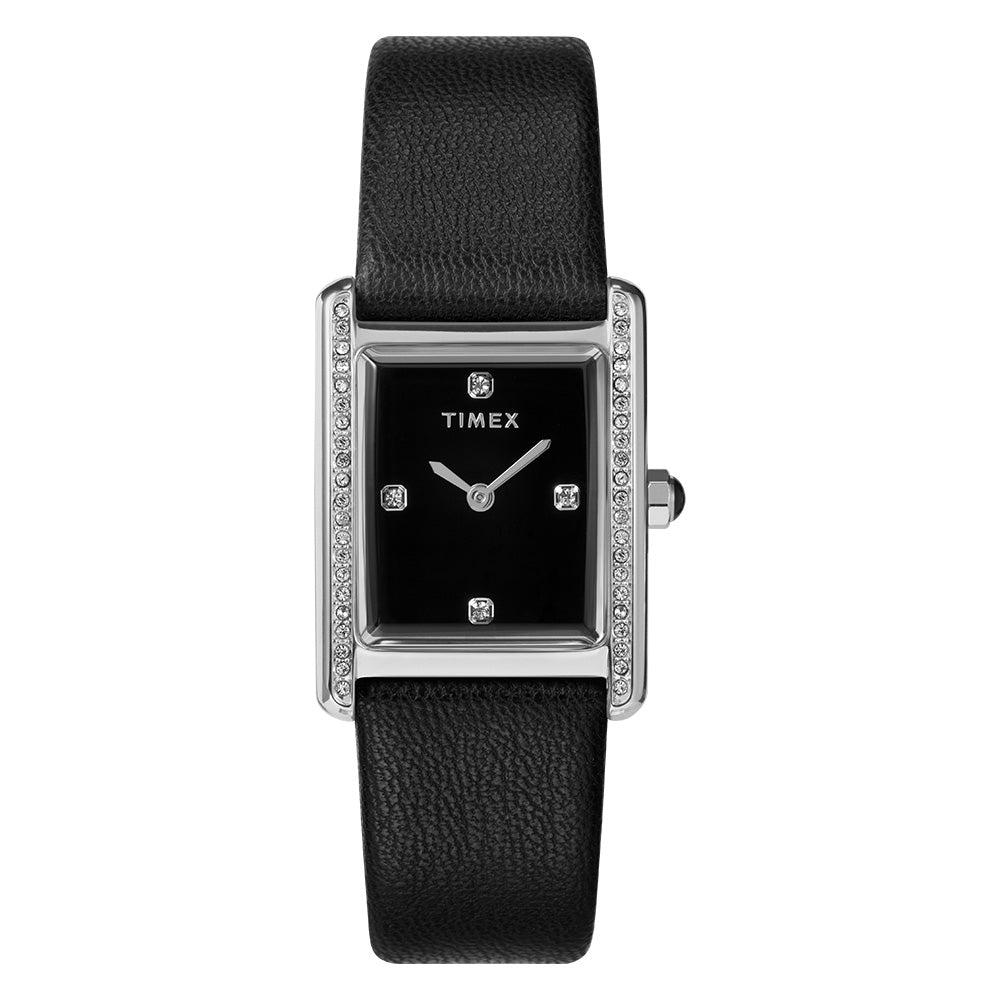 Hailey 2-Hand 24mm Leather Band – Timex Philippines