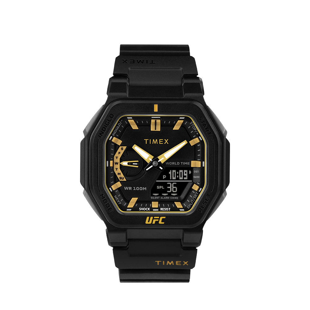 Timex x UFC Colossus Anadigi 45mm Resin Band – Timex Philippines