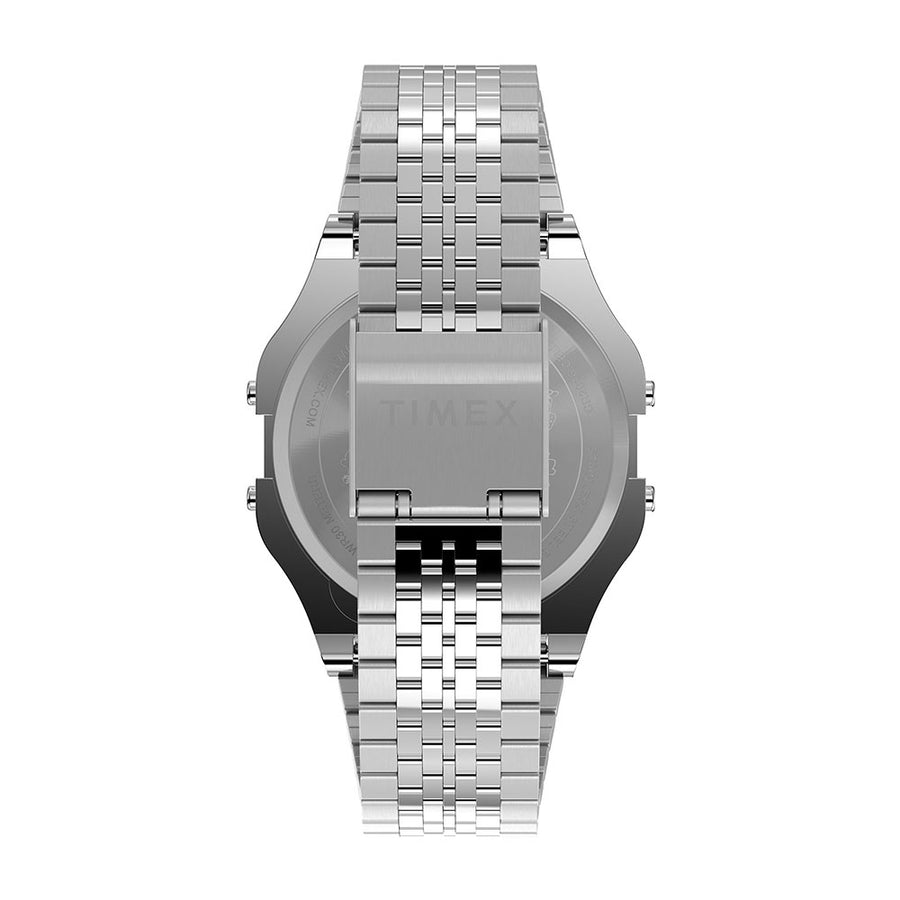 Timex T80 x Peanuts Dream In Color Digital 34mm Stainless Steel Band ...